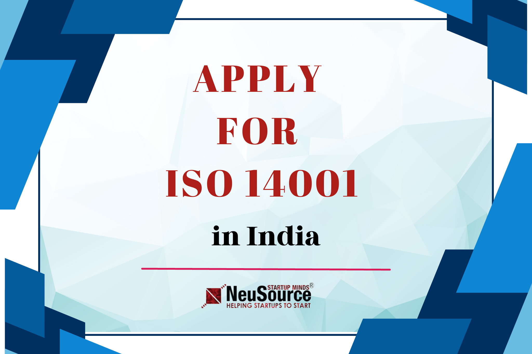 Apply ISO 14001