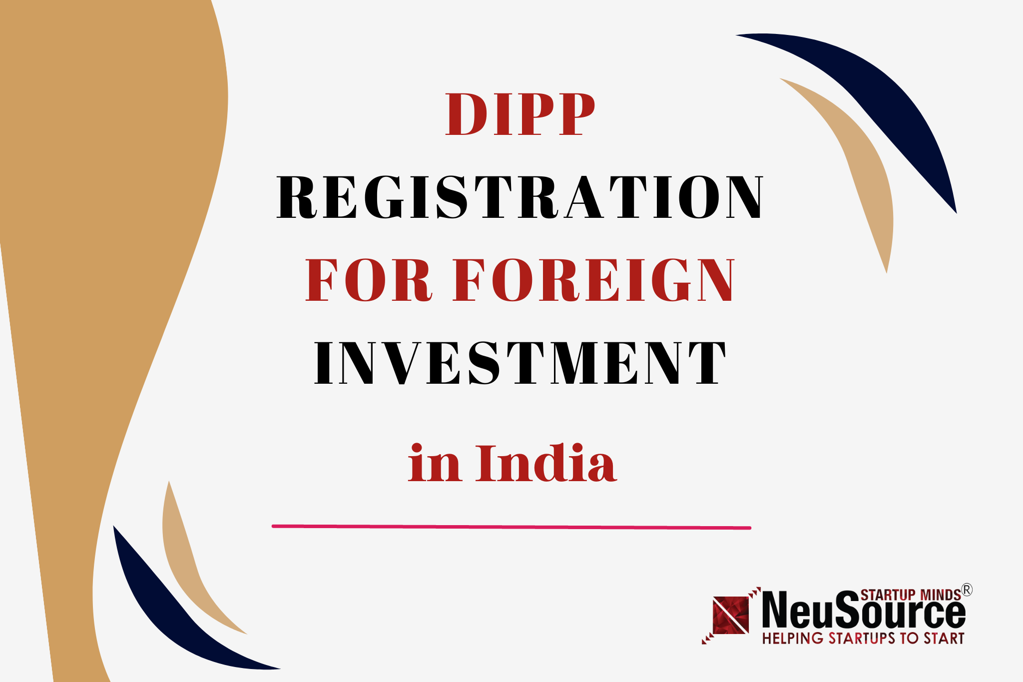 DIPP Registration for Foreign Investment in India