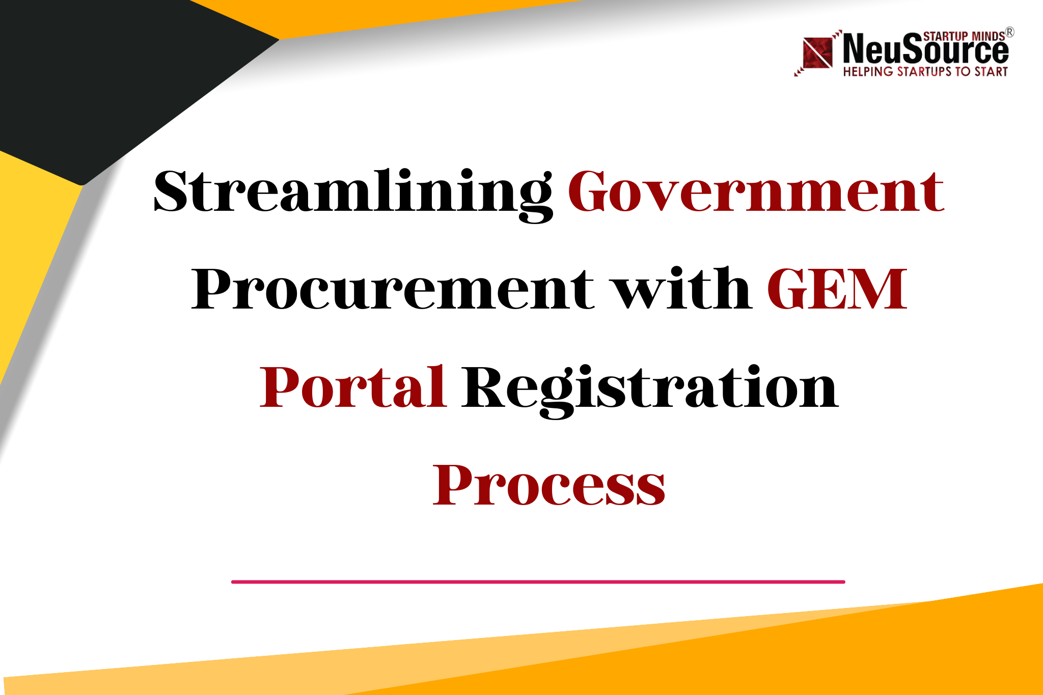 Streamlining Government Procurement with GEM Portal Registration Process