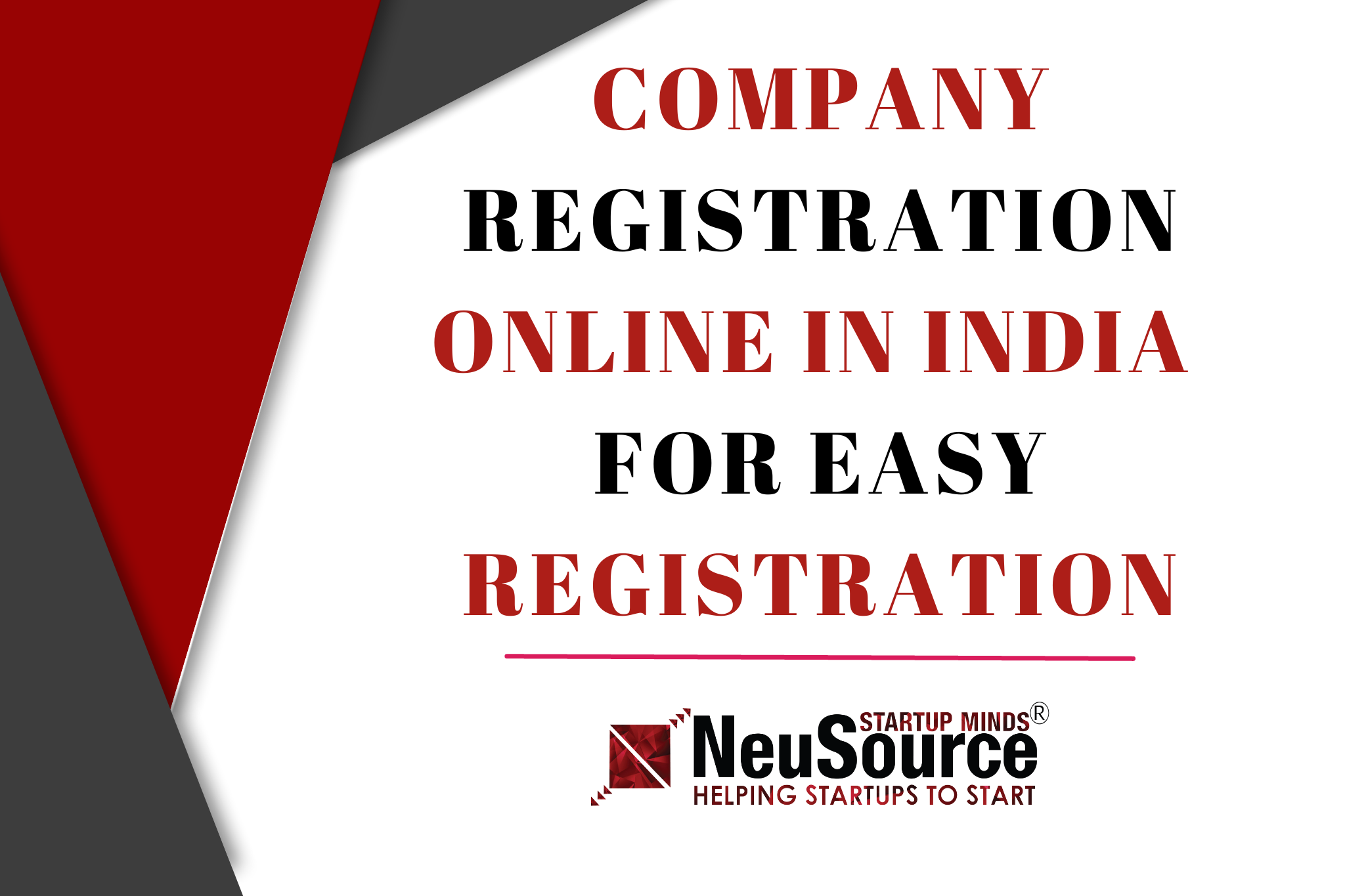 Company Registration Online in India for Easy Registration